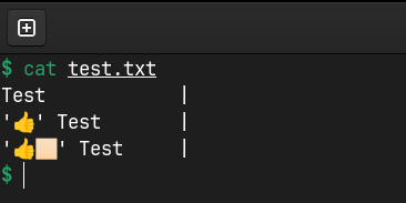 Broken Rendering of Characters Composed of Multiple Code Points in kitty · Issue #3600 · tmux ...