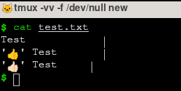 Broken Rendering of Characters Composed of Multiple Code Points in kitty · Issue #3600 · tmux ...