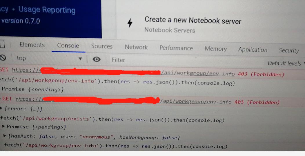 Kubeflow Central Dashboard No Namespaces showed · Issue #4788 · kubeflow/kubeflow · GitHub
