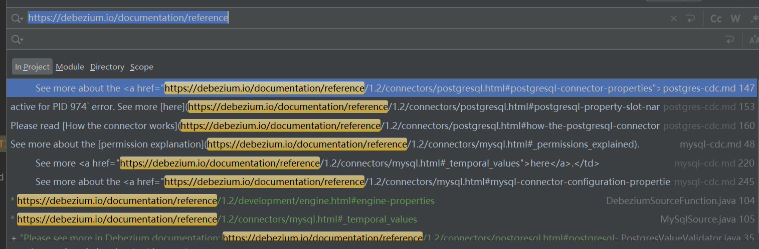 The Debezium doc url in doc and class is not mismatch debezium actual version. · Issue #322 ...