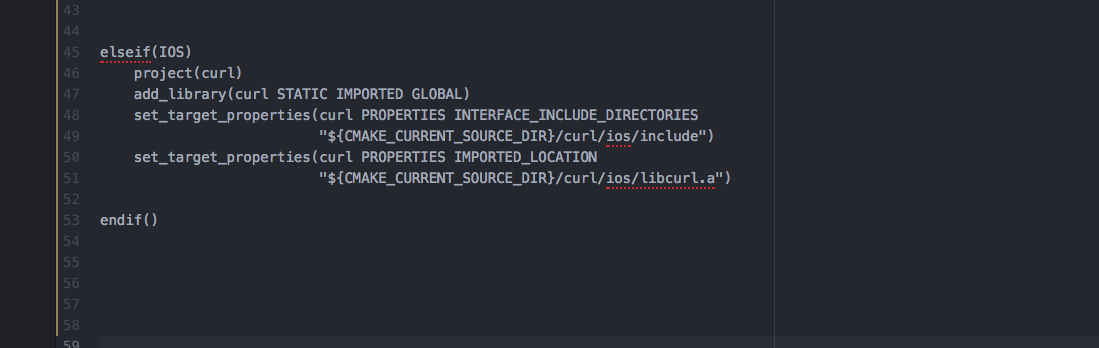 build error with cmake - for iOS · Issue #3087 · curl/curl · GitHub