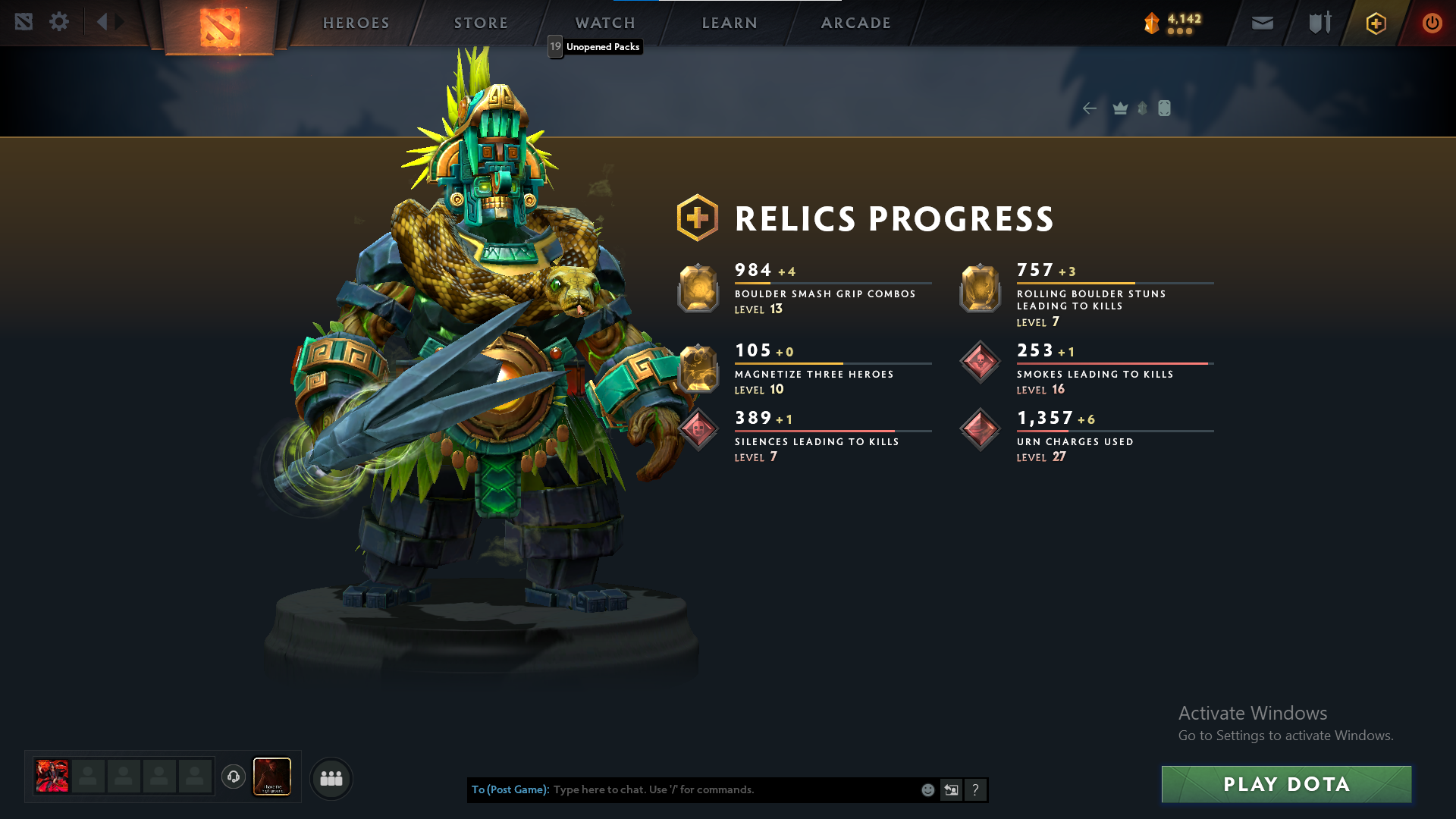 Earth Spirit Hero Relic not Counting in Turbo · Issue #9669 · ValveSoftware/Dota2-Gameplay · GitHub