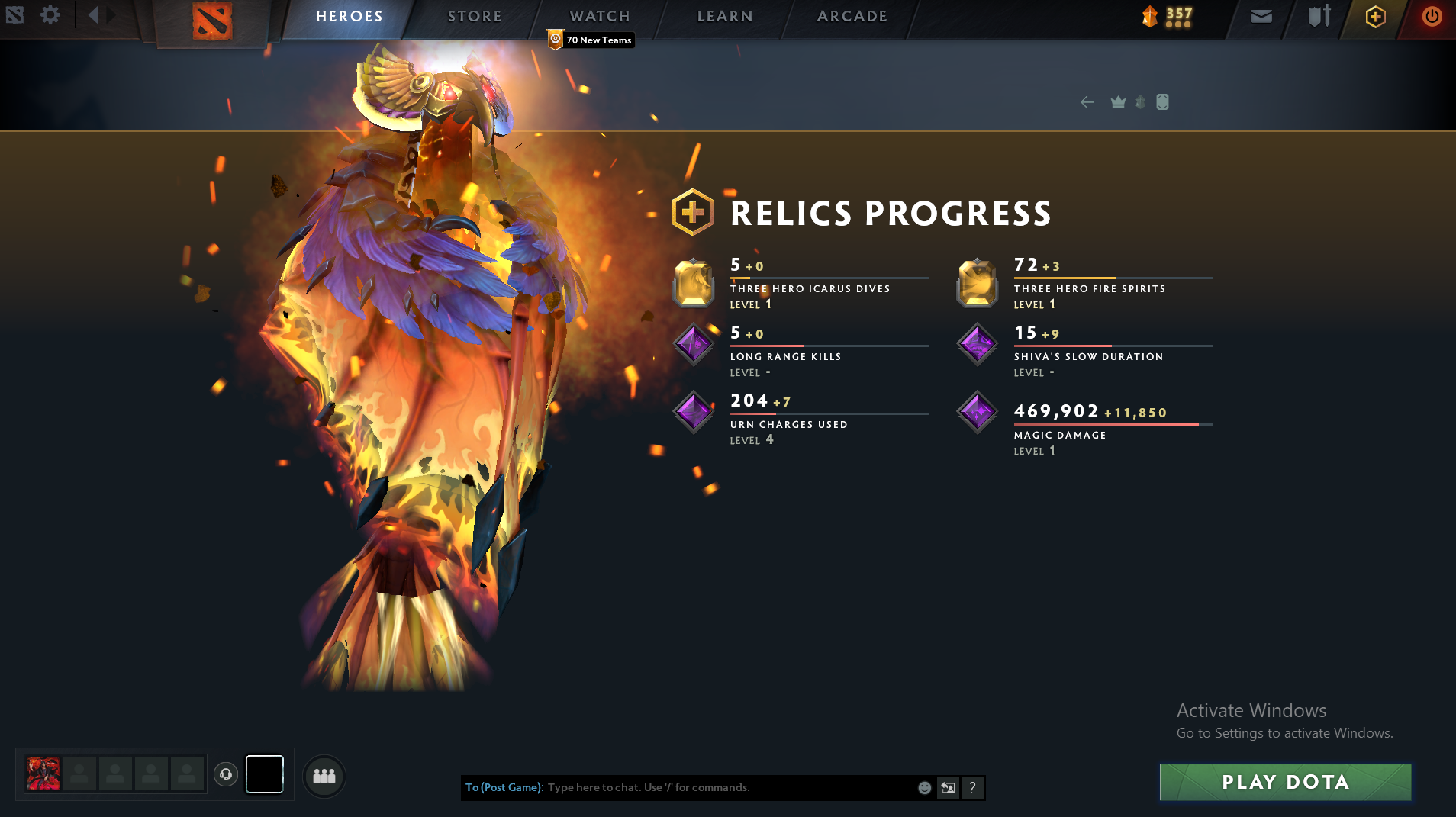 Phoenix Relics not Counting · Issue #9816 · ValveSoftware/Dota2-Gameplay · GitHub