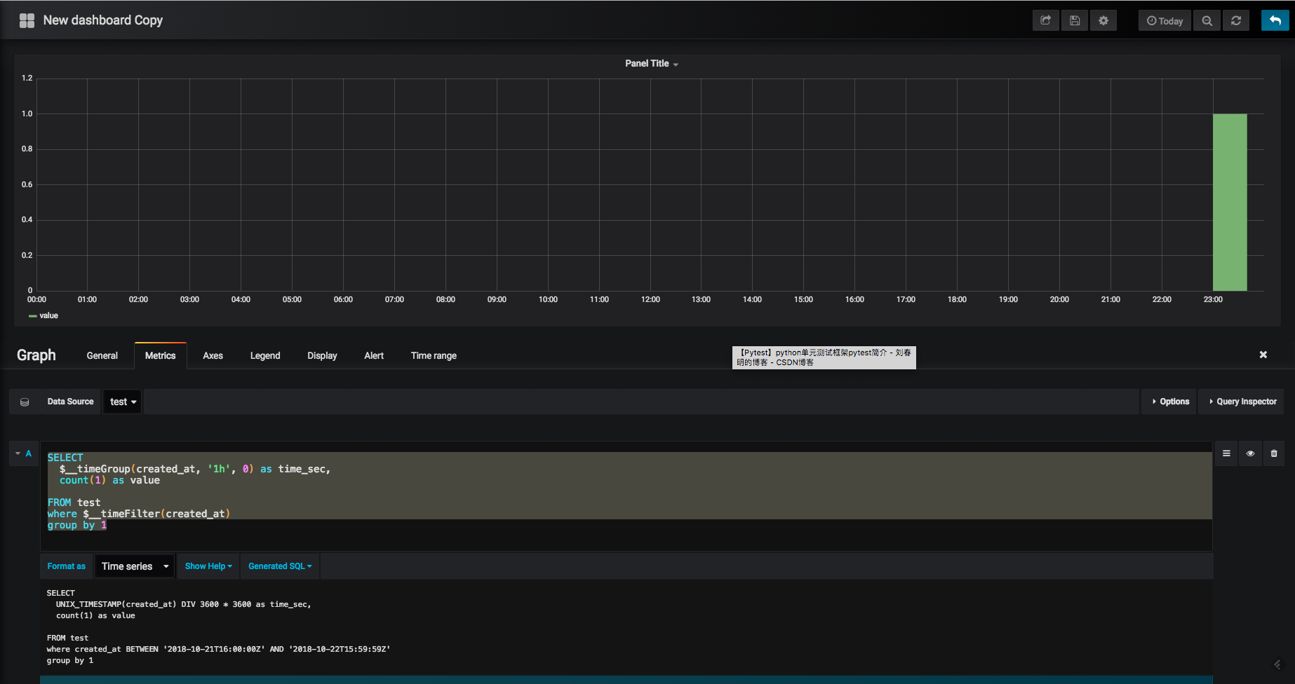Bug: wrong date on sql Graphs with $__timeGroup · Issue #13621 ...