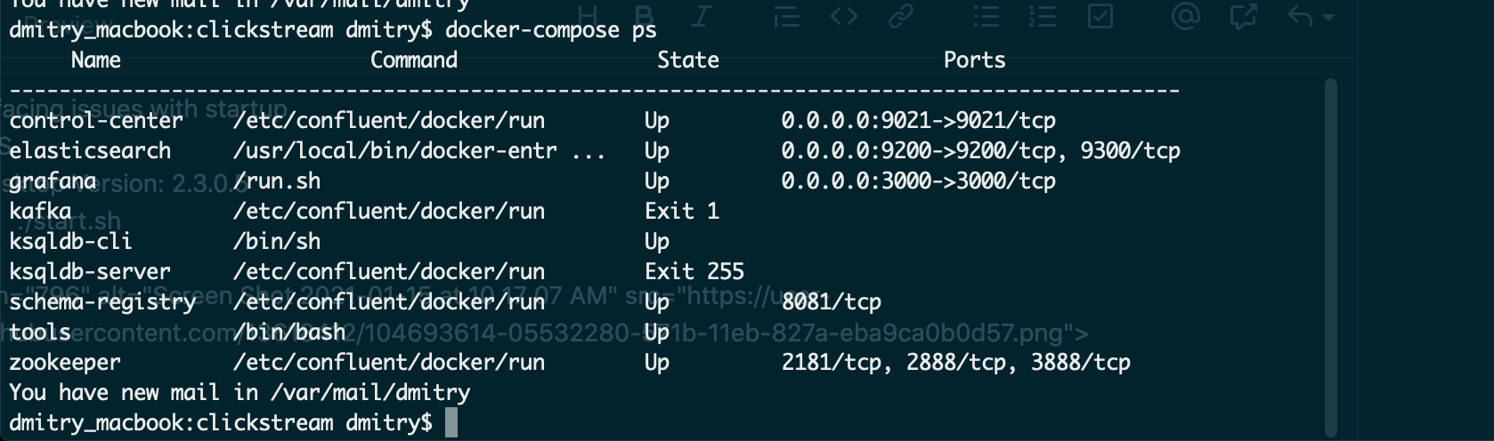 Fatal error during KafkaServer startup · Issue #912 · confluentinc/examples · GitHub