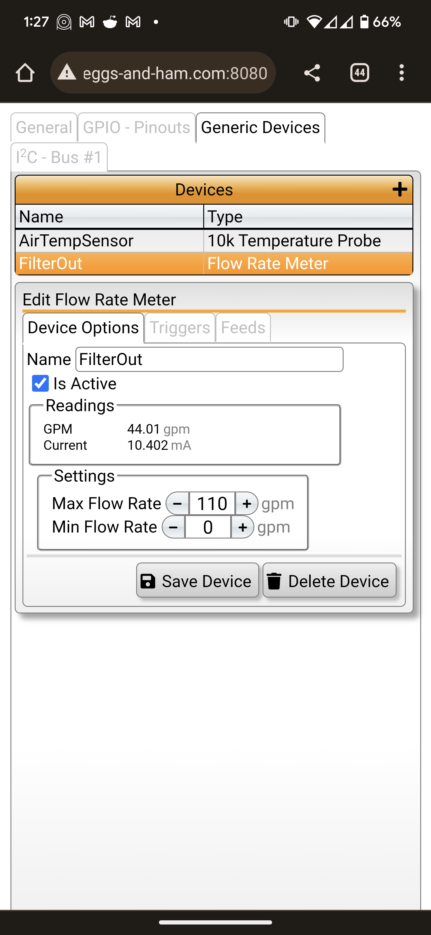 Flow Sensor From Pentair Vsf · Issue 858 · Tagyoureitnodejs Poolcontroller · Github