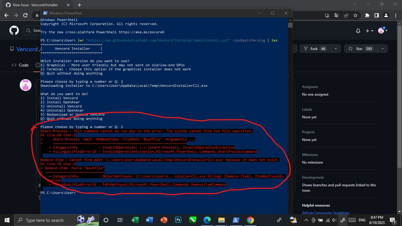 Vencord cant patch even when im using the 2nd option · Issue #74 · Vencord/Installer · GitHub