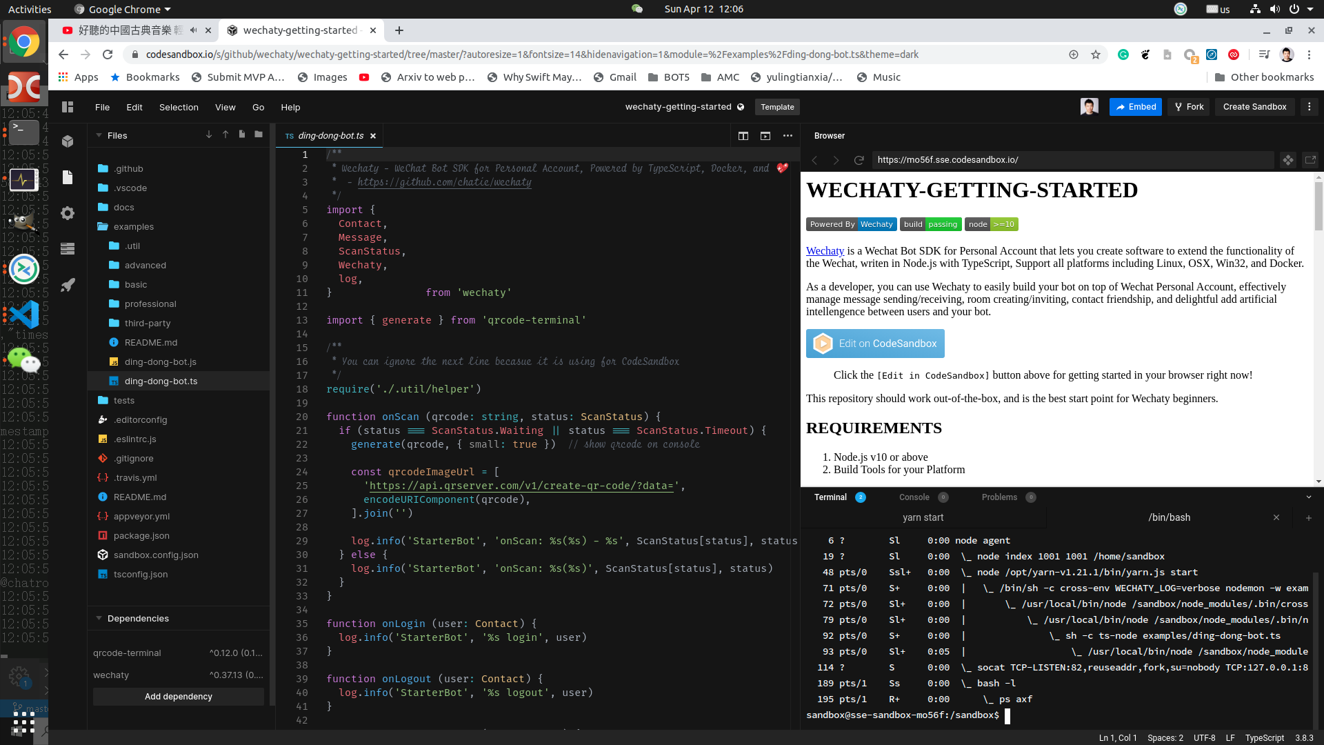 Error: Failed to load gRPC binary module · Issue #100 · wechaty/getting-started · GitHub