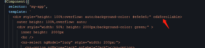 When the select selector is placed in a container with a scrollbar, the dropdown box float does ...