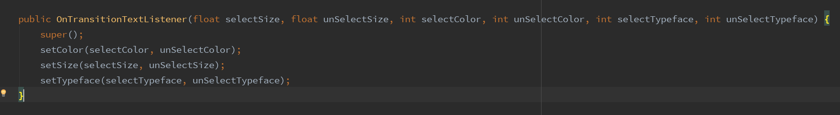 在OnTransitionTextListener中加了一个选中字体加粗的代码，但是貌似选中和未选中字体都加粗了 · Issue #66 · LuckyJayce ...