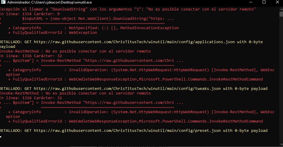 A connection cannot be established since the destination computer ...