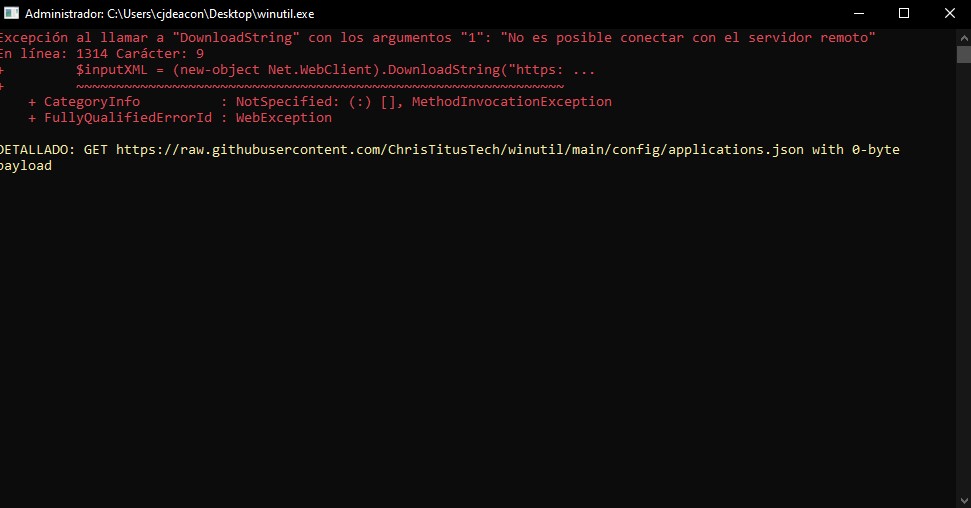 A connection cannot be established since the destination computer expressly denied such a ...