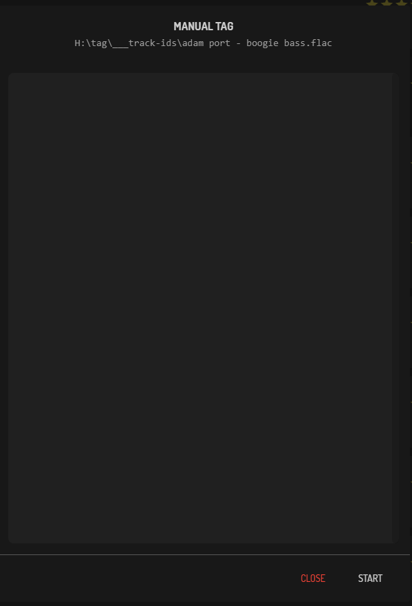 manual tagger currently has only a empty window · Issue #265 · Marekkon5/onetagger · GitHub