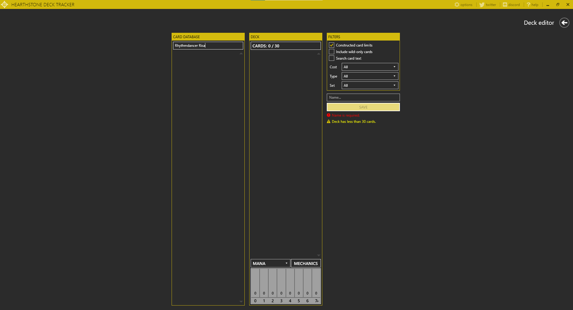Rhythmdancer Risa not included in library · Issue #4476 · HearthSim ...