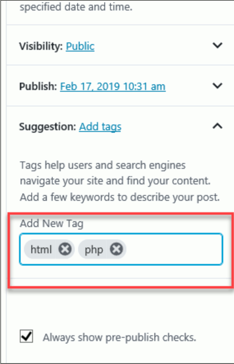 Suggested Tags Should Be A List · Issue 15291 · Wordpressgutenberg · Github