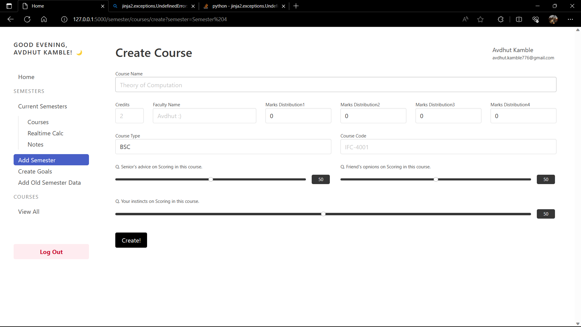 GitHub - justafolk/Grade-Point-Average-Analyzer: The Grade Point Average Analyzer is a project ...