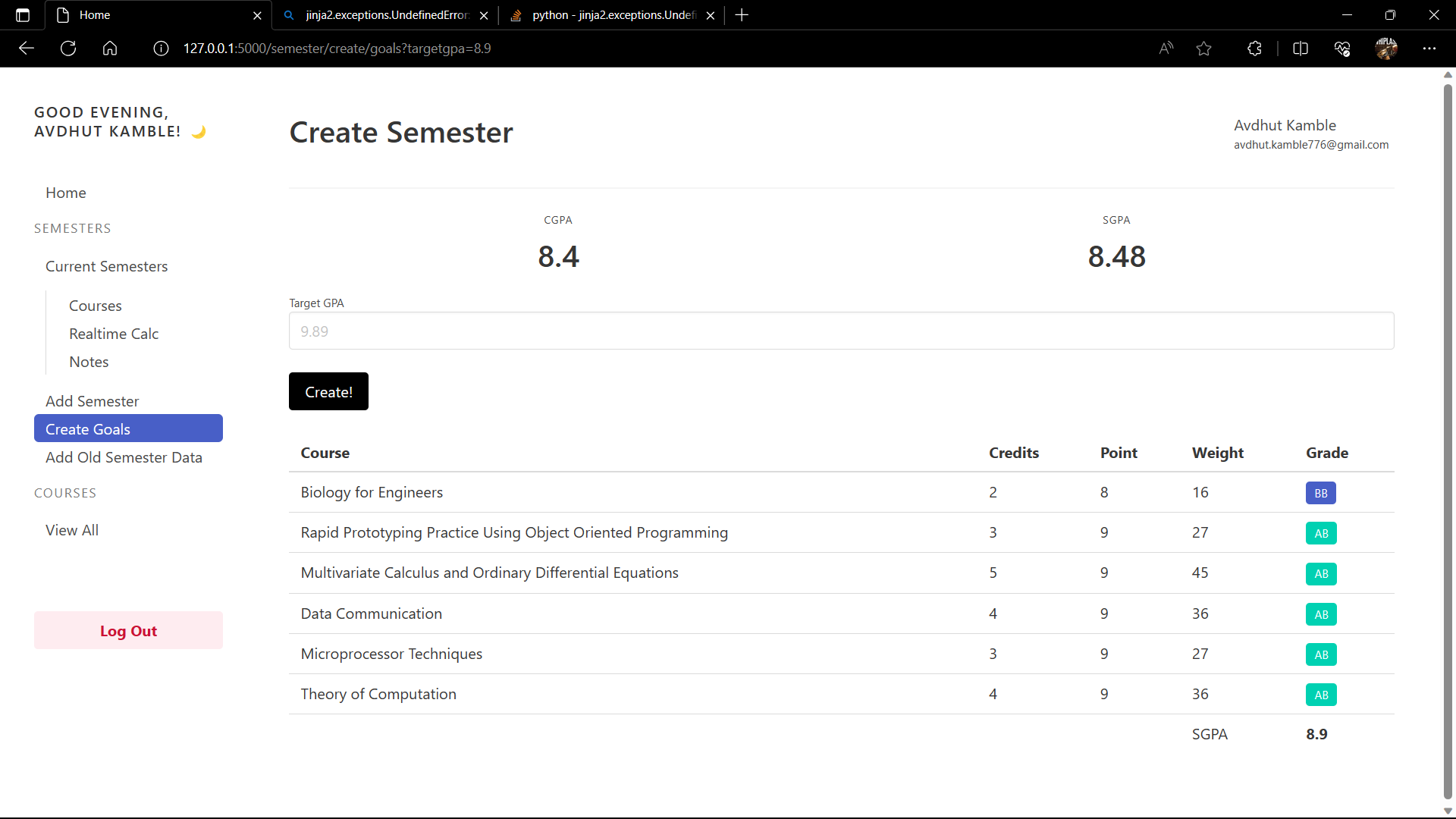 GitHub - justafolk/Grade-Point-Average-Analyzer: The Grade Point Average Analyzer is a project ...