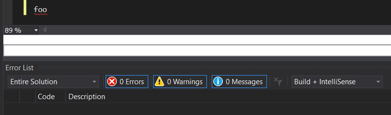 FSX errors not in Error List after Open Folder · Issue #3726 · dotnet/fsharp · GitHub