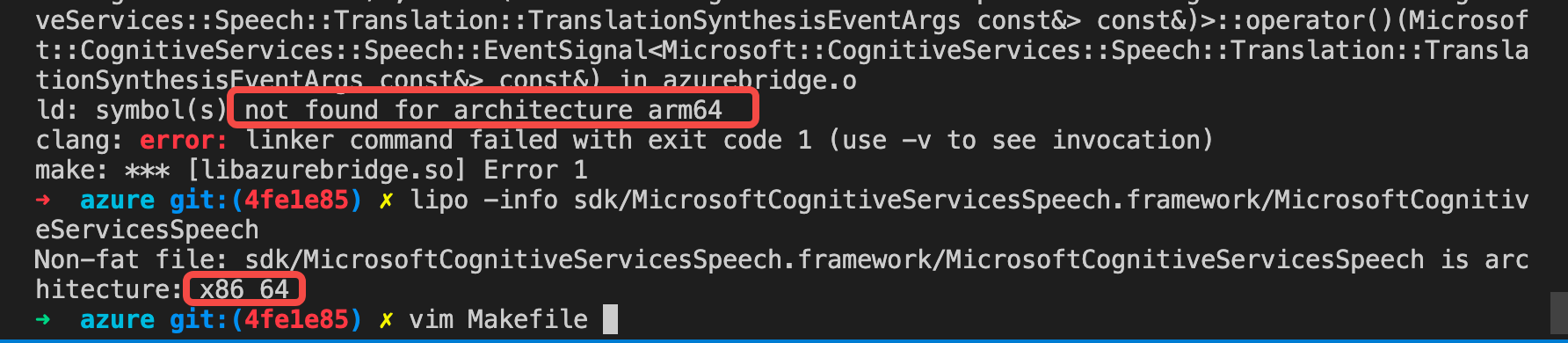 Is there any plan for azure-Recognize speech in C++ support on macOS M1 · Issue #1313 · Azure ...
