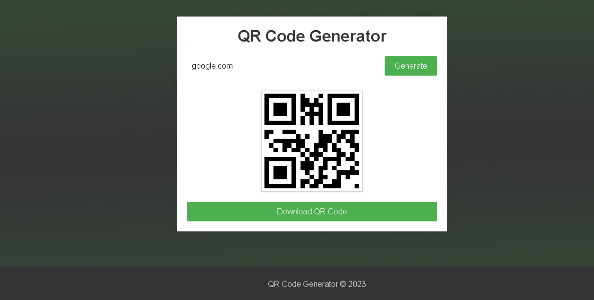 GitHub - ismartboi-07/QRCode_Generator: A Simple QR Code Generator