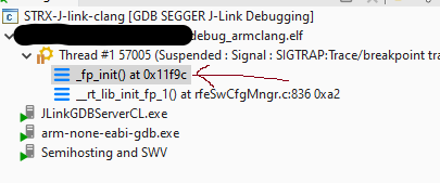 Setting breakpoint at Reset_Handler stalls in fpu init · Issue #540 · eclipse-embed-cdt/eclipse ...