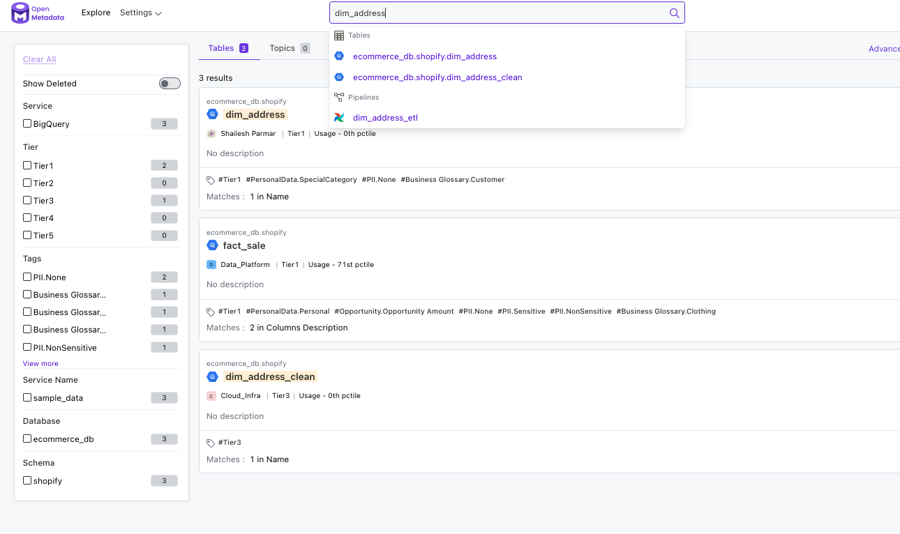 Enable search filter by custom property · Issue #7058 · open-metadata/OpenMetadata · GitHub