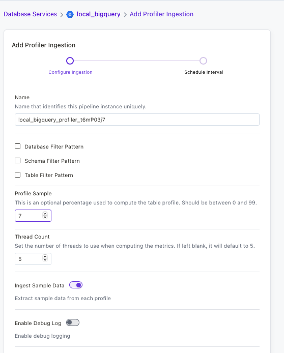 Allow Profile Sample to be set using at the decimal point · Issue #7392 · open-metadata ...