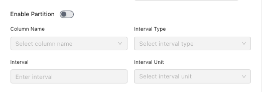 Update Partitionning Setting Flow For Profiler · Issue 10357 · Open