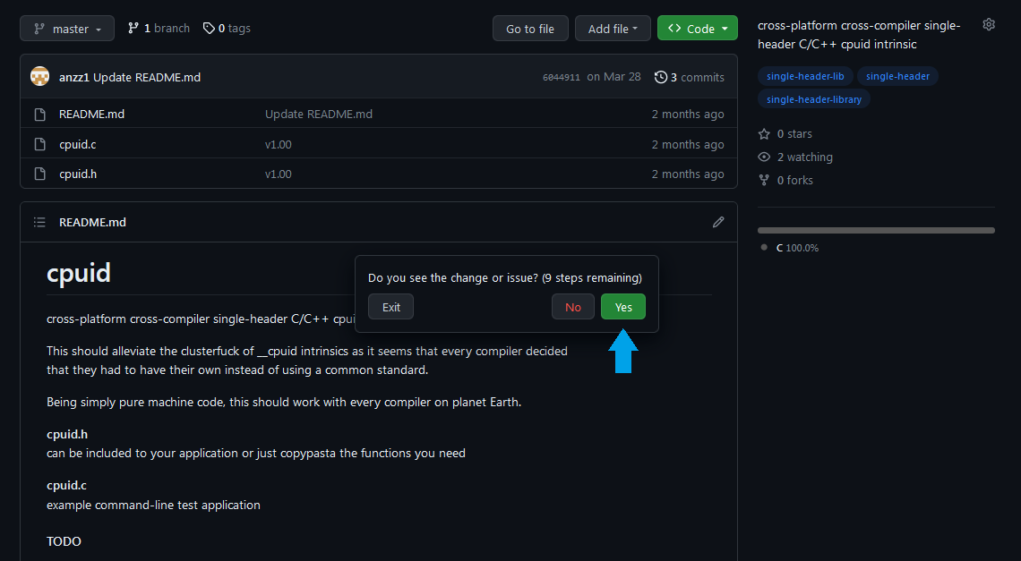 "Identify Feature" · Issue #6599 · refined-github/refined-github · GitHub