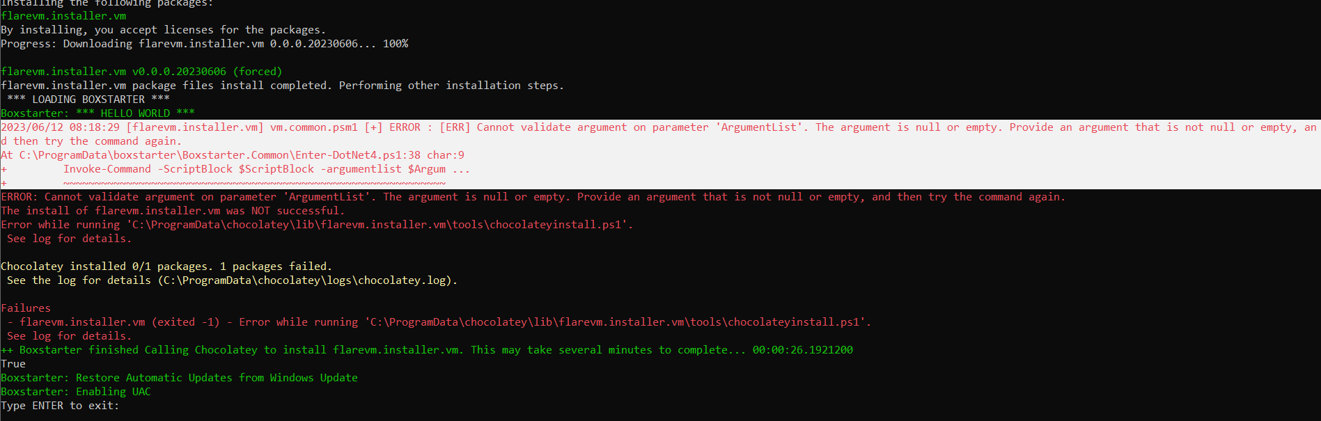 error while installing · Issue #465 · mandiant/flare-vm · GitHub