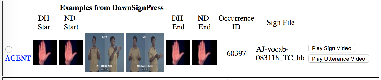 Systematic problem in display of DSP start handshapes for compounds ...