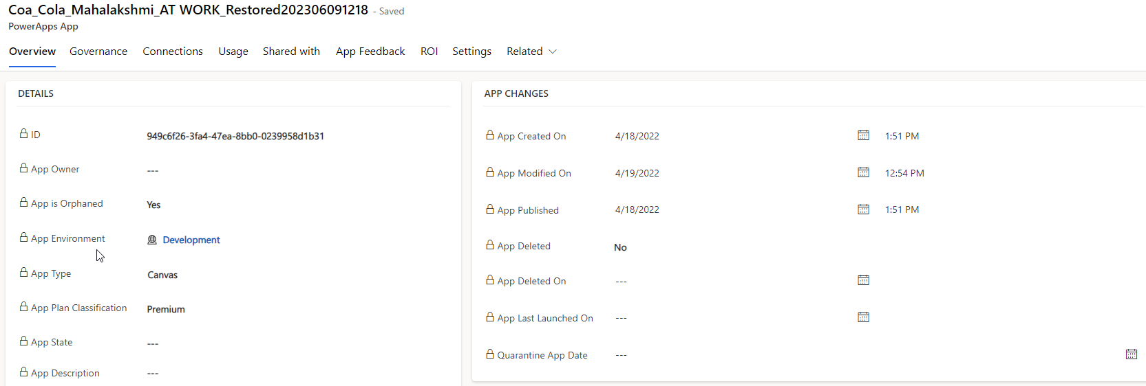 [CoE Starter Kit - BUG] app is never launched or not used from last one user but still app ...
