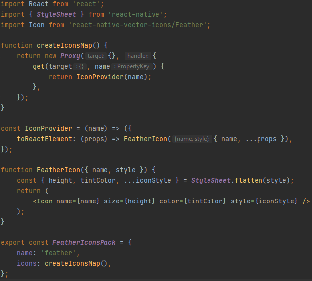 Using third party icons on their own · Issue #1326 · akveo/react-native-ui-kitten · GitHub