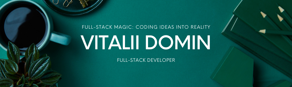 VitalInnovator (Vitalii) · GitHub
