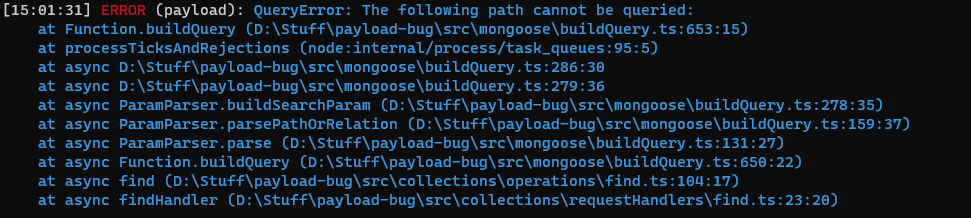 Access - Nested Collection Queries with IDs · Issue #3091 · payloadcms ...