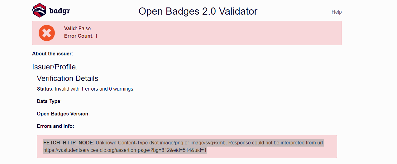 Badge Verification fail. · Issue #250 · 1EdTech/openbadges-validator-core · GitHub