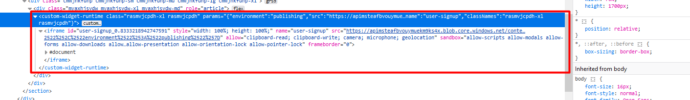 Can not access current parent page URL from Custom widget · Issue #2211 · Azure/api-management ...