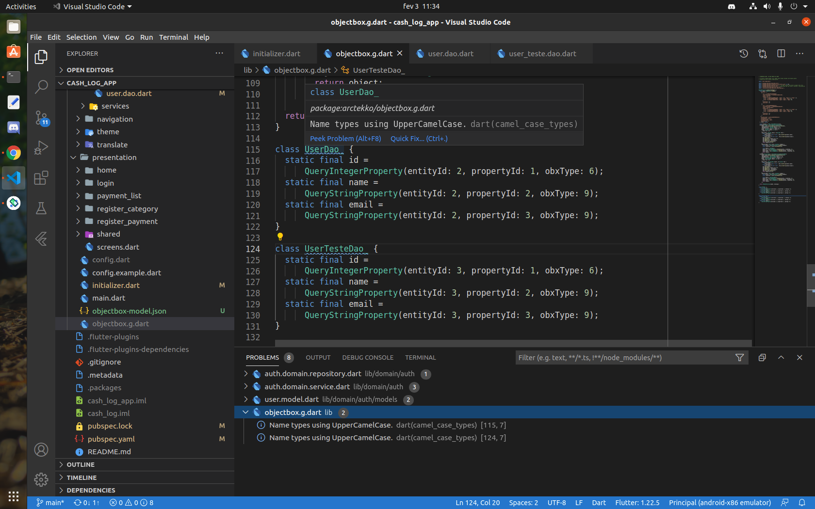 Name Types Using Uppercamelcase On Generated Files · Issue 186 · Objectbox Objectbox Dart · Github