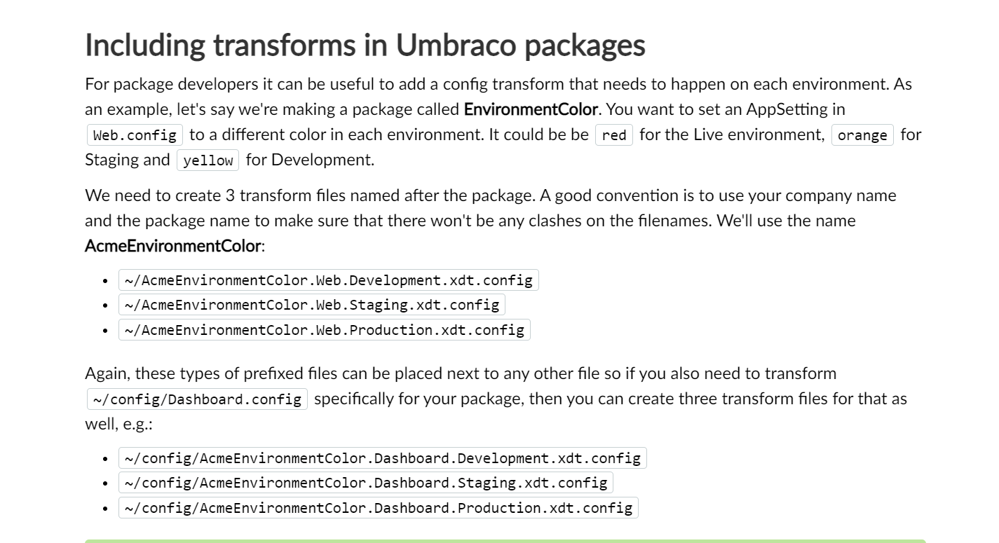 Config transforms on v9 · Issue #568 · umbraco/Umbraco.Cloud.Issues · GitHub