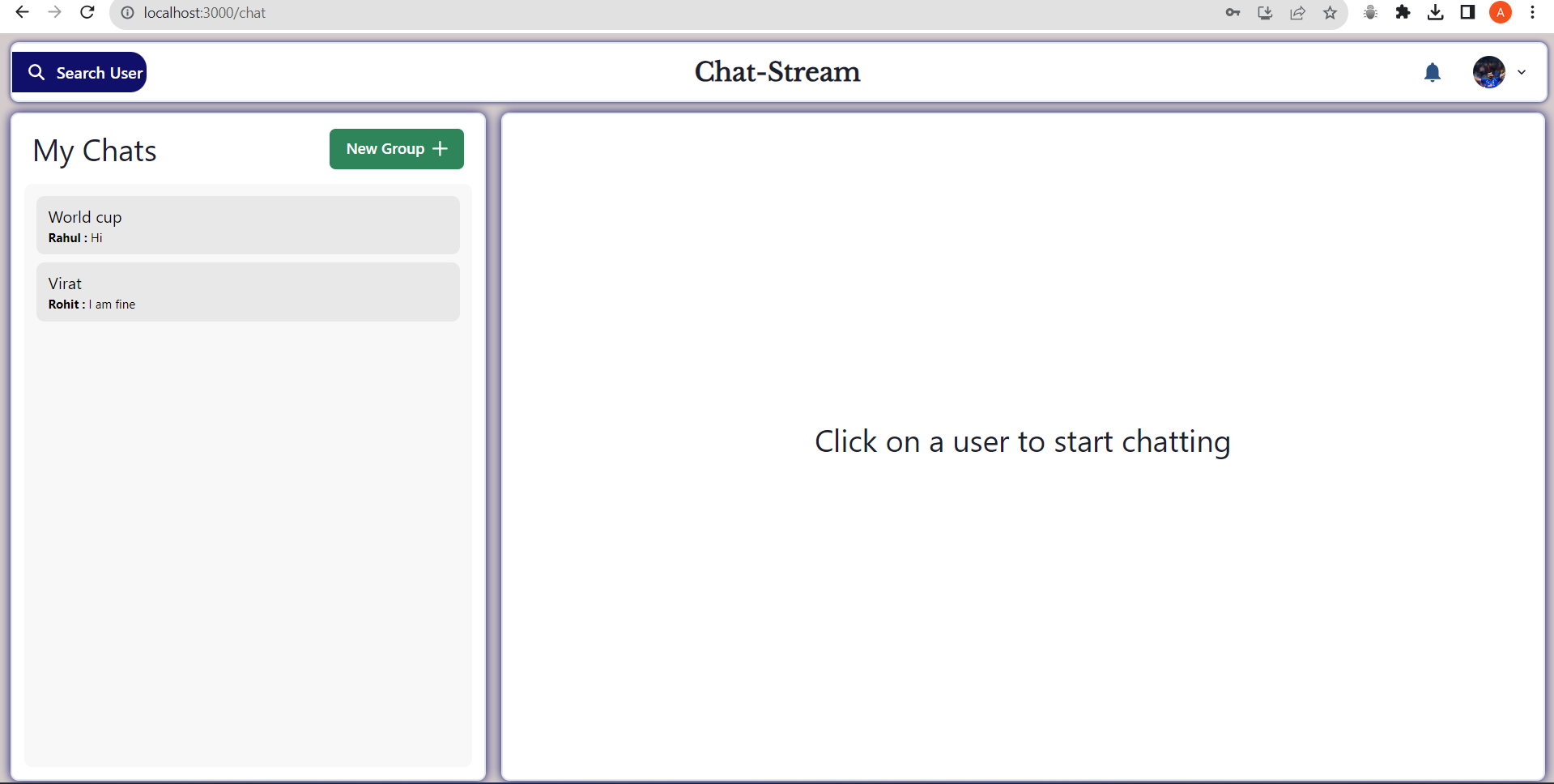 GitHub - ankanmitra2002/Chat_Stream: Chat-Stream is a MERN Stack Real Time Chat Application Project