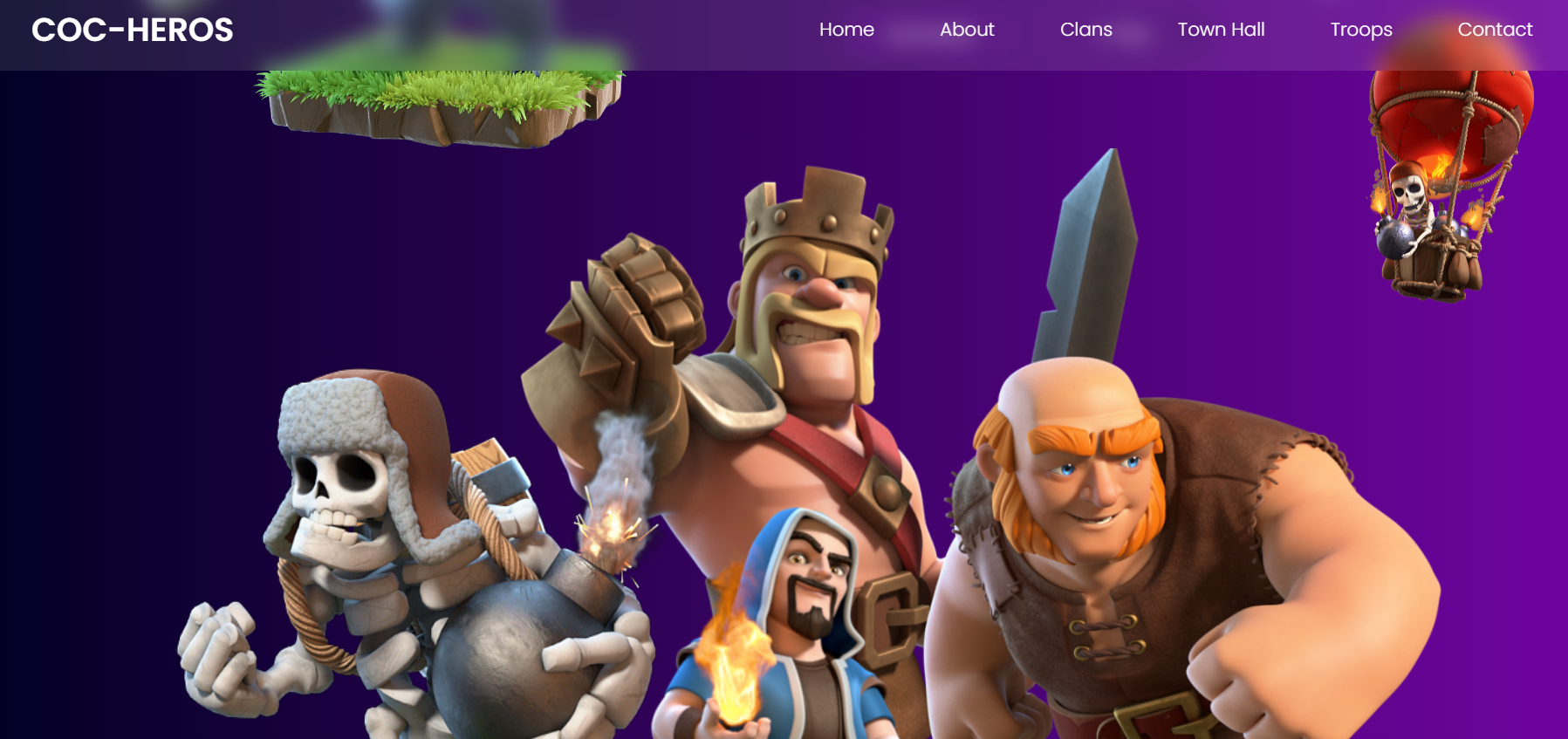 GitHub - ImalKesara/Clash-of-clans: I created game website based on clash on clans but not ...