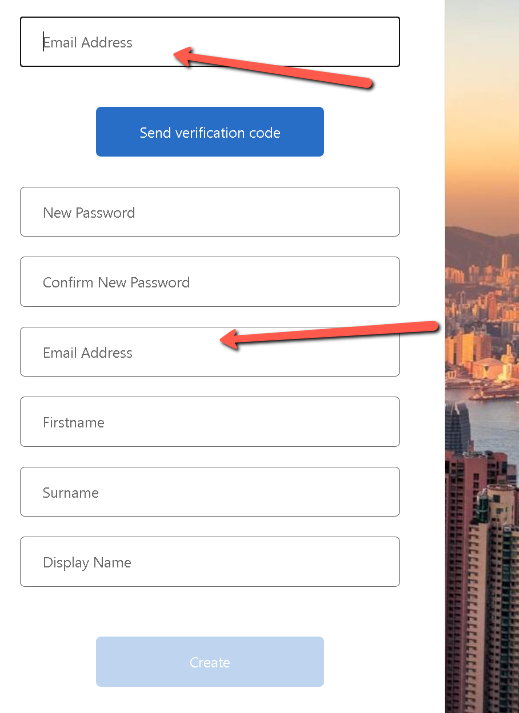 Error In Attribute Collection Sign Up Flow Page · Issue 1220 · Azuread Microsoft Identity Web