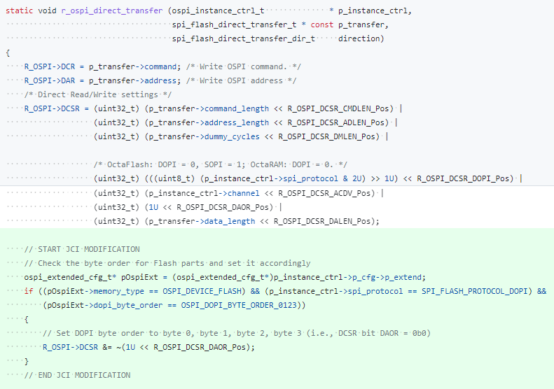 OSPI Driver Issues · Issue #283 · renesas/fsp · GitHub