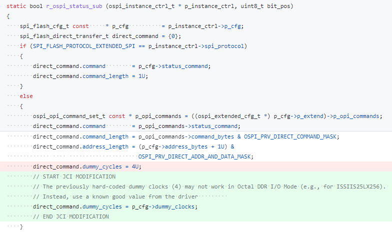 OSPI Driver Issues · Issue #283 · renesas/fsp · GitHub