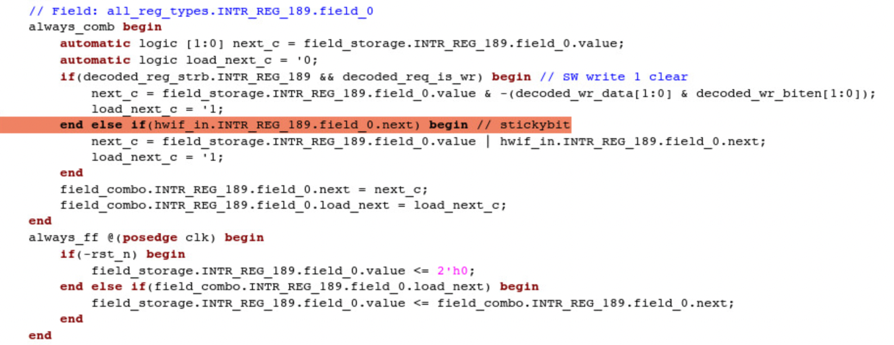 Use scalar if conditions · Issue #54 · SystemRDL/PeakRDL-regblock · GitHub
