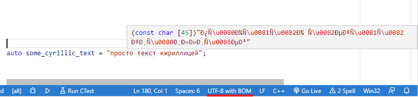 Tooltips for narrow string literals don't recognize UTF-8 · Issue #8092 ...