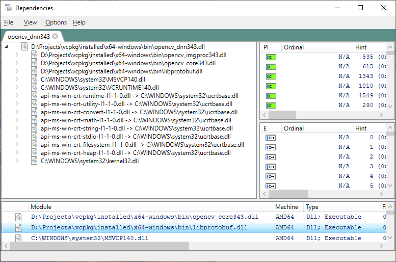 OpenCV DNN is broken again · Issue #4956 · microsoft/vcpkg · GitHub