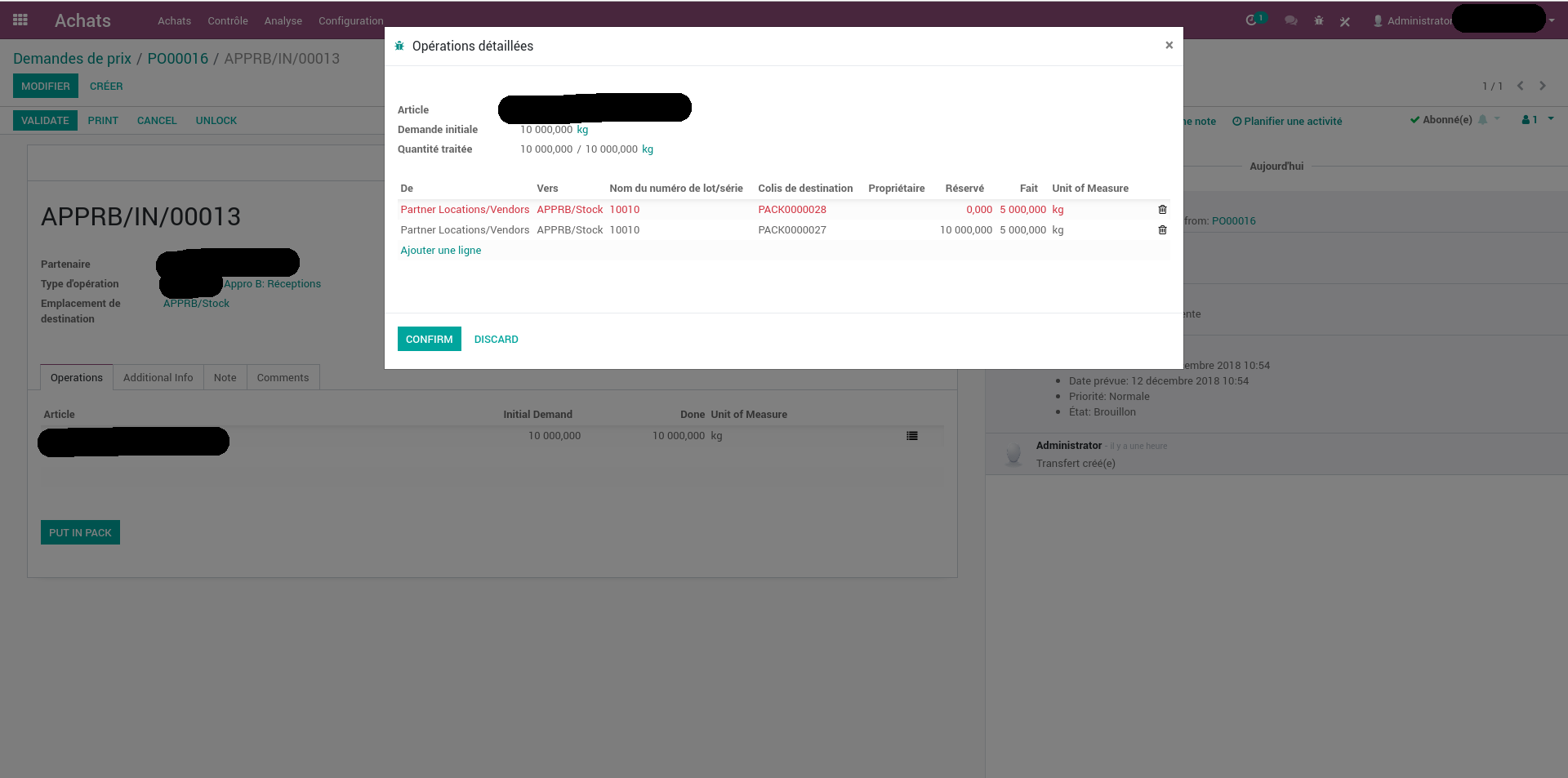 Error When A Stock Production Lot Is Created In Stock Move Line · Issue 29462 · Odoo Odoo · Github