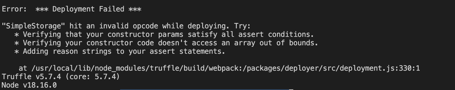 Bsc Truffle Starter Box Deployment Failed · Issue 6094 · Trufflesuite Truffle · Github