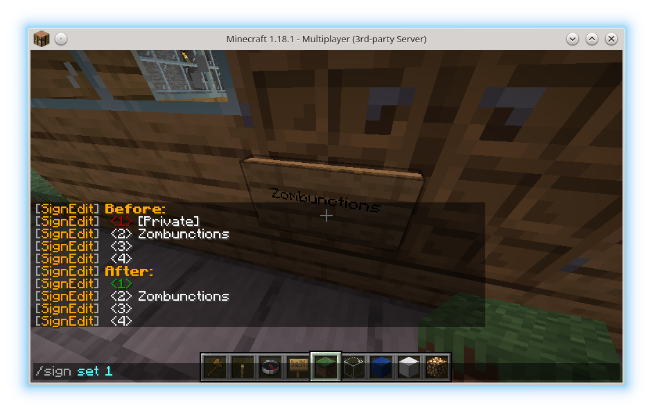 Sign editing plugin compatibility · Issue #18 · rutgerkok/BlockLocker ...